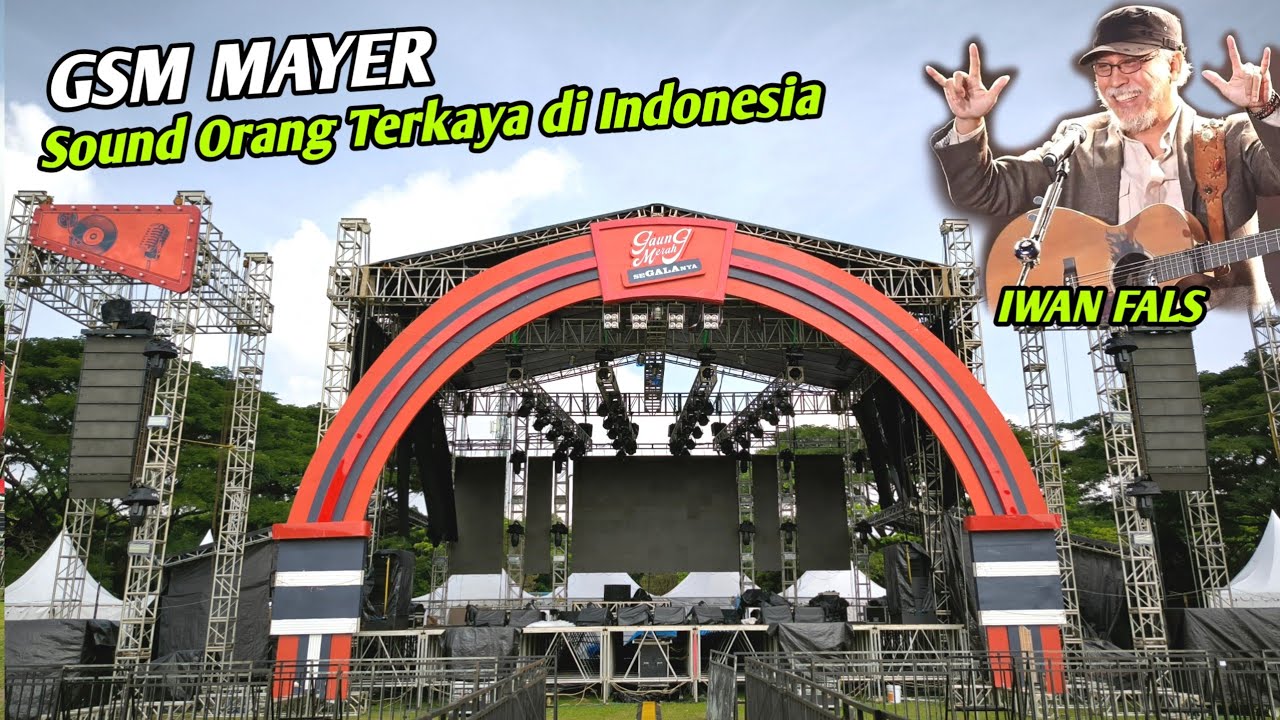 GSM MAYER penataan End Fire live konser Iwan Fals di Rampal Malang ...