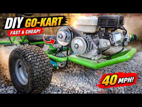 ✅ Extreme Fun and Low Cost? - Gokart Build!