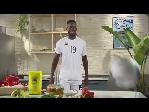 Spot of Peacock Thai Hom Mali Jasmine Rice with Iñaki Williams, Player of Black Stars-Ghana - Nov\