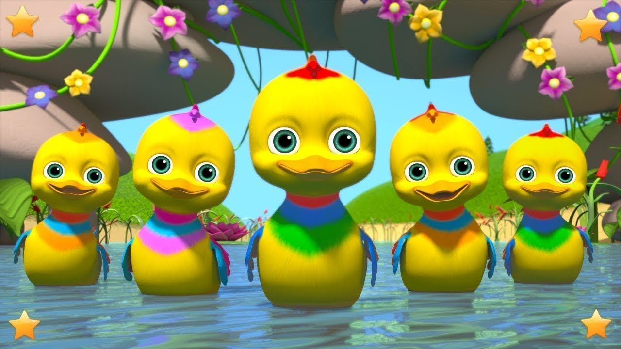 Five Little Ducks, Row Row Row Your Boat & More Nursery Rhymes For Kids ...