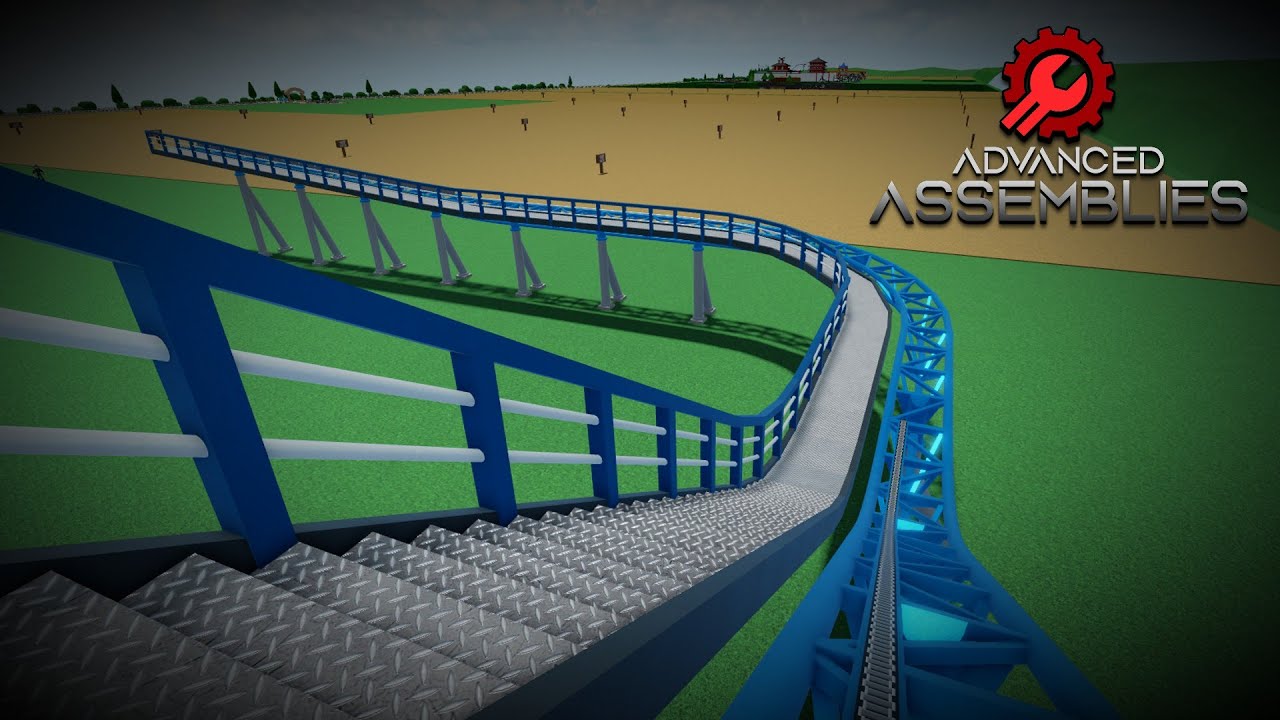[ADVANCED] Custom Catwalks | Assemblies [Part 11] Theme Park Tycoon 2 ...