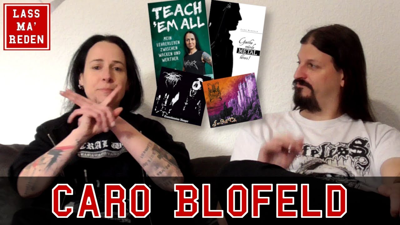 Black metal auf The Länd: Mit CARO BLOFELD im Gespräch | Lass ma' reden | Interview - YouTube