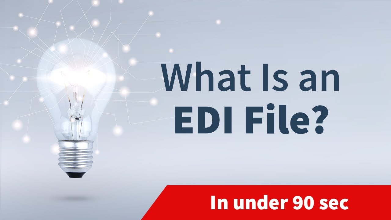 What Is an EDI File? - YouTube