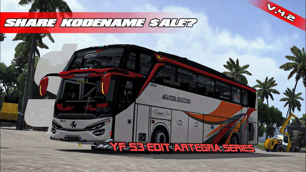 $HARE⁉️ KODENAME $ALE YF S3 EDIT ARTEGRA SERIES | BUSSID V4.2 - YouTube