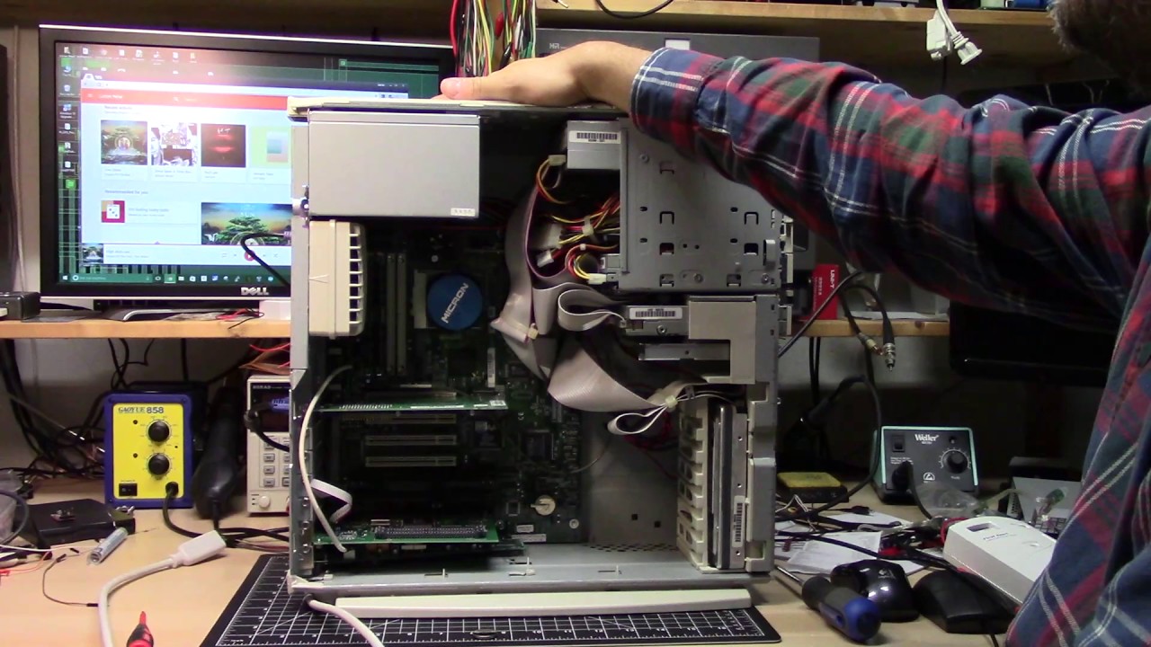 Micron Home MPC FIrst boot and playing with Windows 95! (Series Part 4 ...