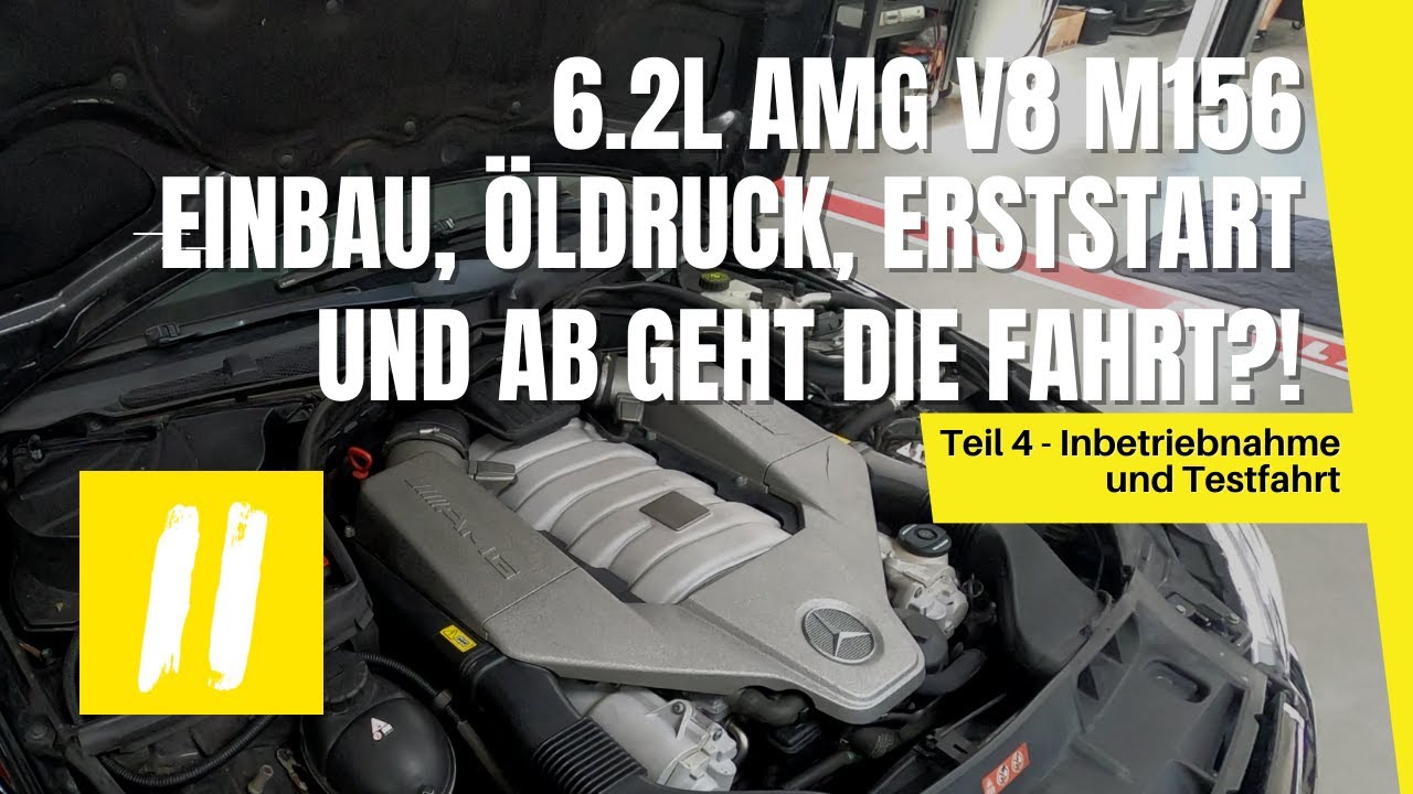 Teil 4 M156 AMG 6.2l - Der Einbau und Erststart...läuft alles rund ...