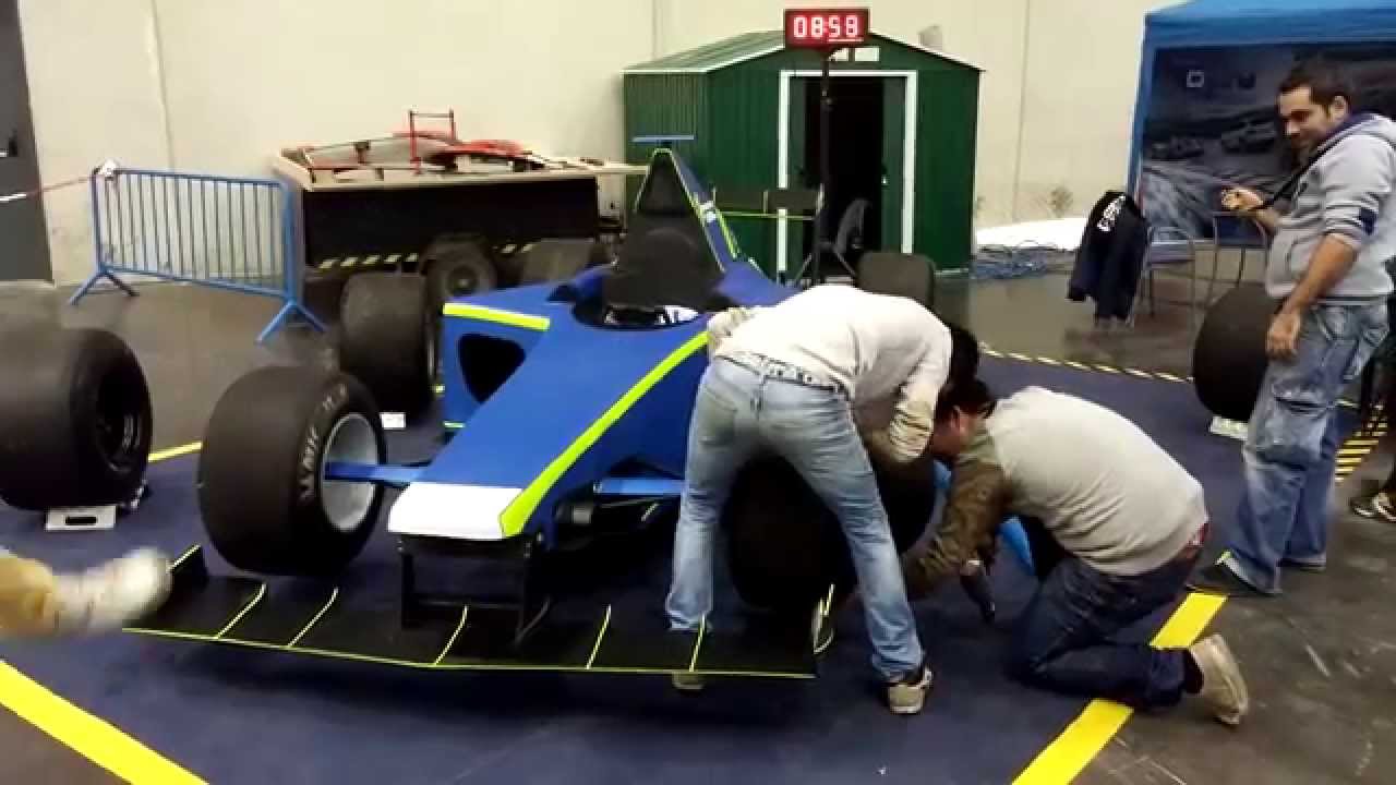 PIT STOP SIMULATOR GV RACING - YouTube