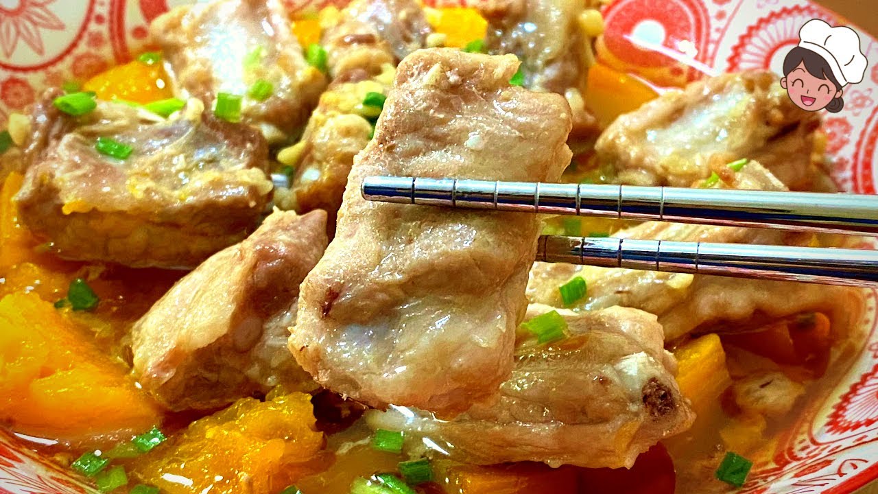 The Best Recipe for Steamed Pork Ribs with Pumpkin # 25 - YouTube