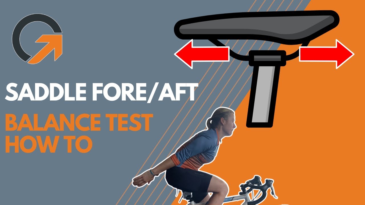 Saddle Fore / Aft "How To" - GreshFit Bike Fitting - YouTube