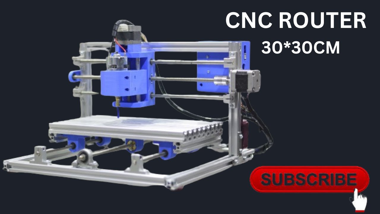 CNC 3030 Router - CNC Router Wood Acrylic Engrave Working Machine - YouTube