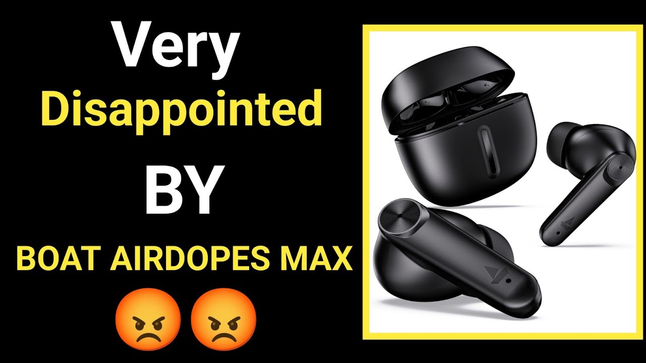 Boat Airdopes Max Review "MAX Battery"performance ⚡ - YouTube