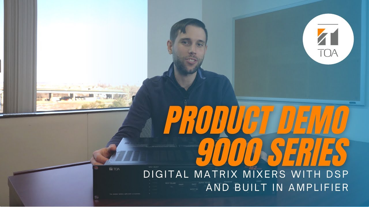 9000 Series Digital Matrix Mixer - YouTube