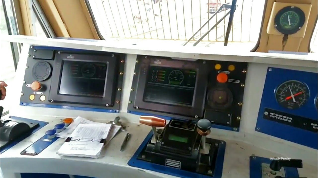INSIDE WDG4D Locomotive 4500hp | देखिए कैसे चलता है डीजल रेल इंजन ...