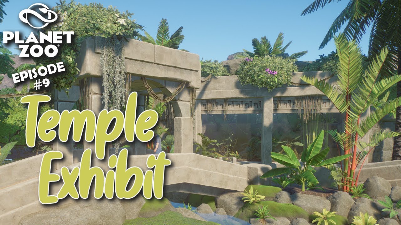 Temple ruins & butterflies! | Planet Zoo - YouTube