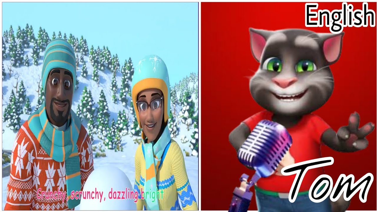 Snowman Song | CoComelon | Talking Tom | Nursery Rhymes & Kids Songs ...