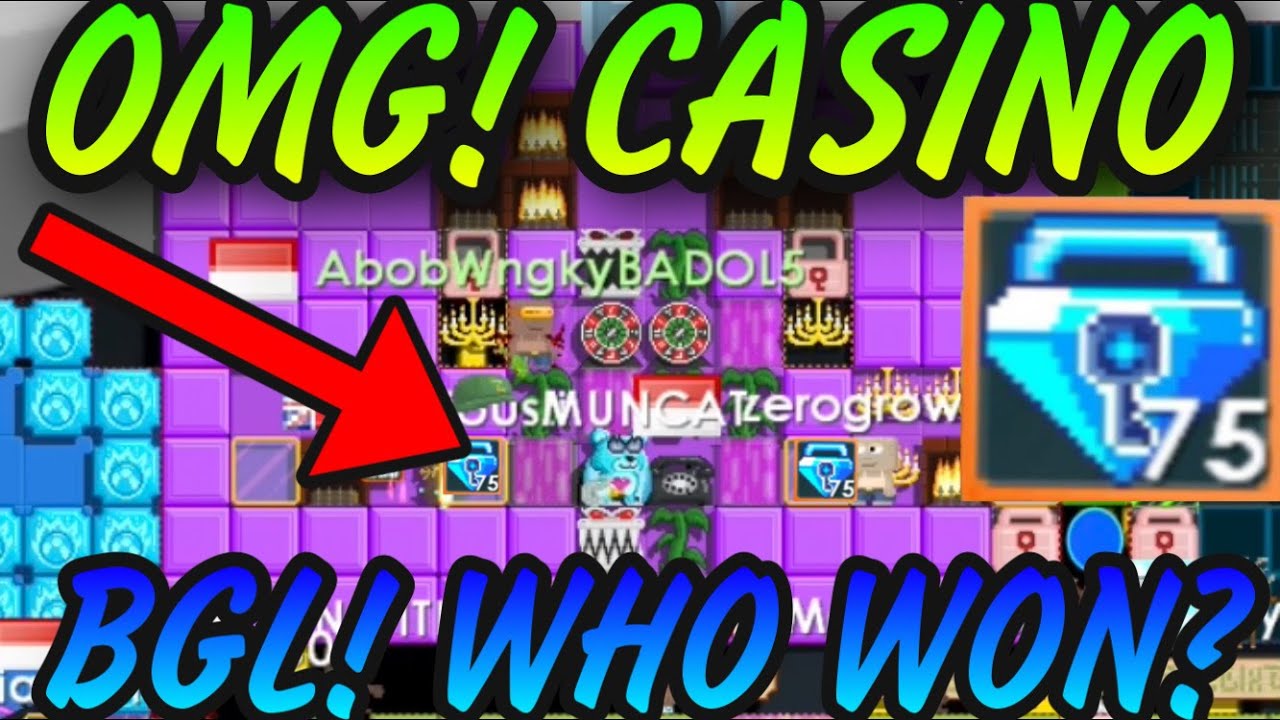 Growtopia Casino BGL vs BGL ( Blue Gem Lock ) Growtopia Casino BJ ...