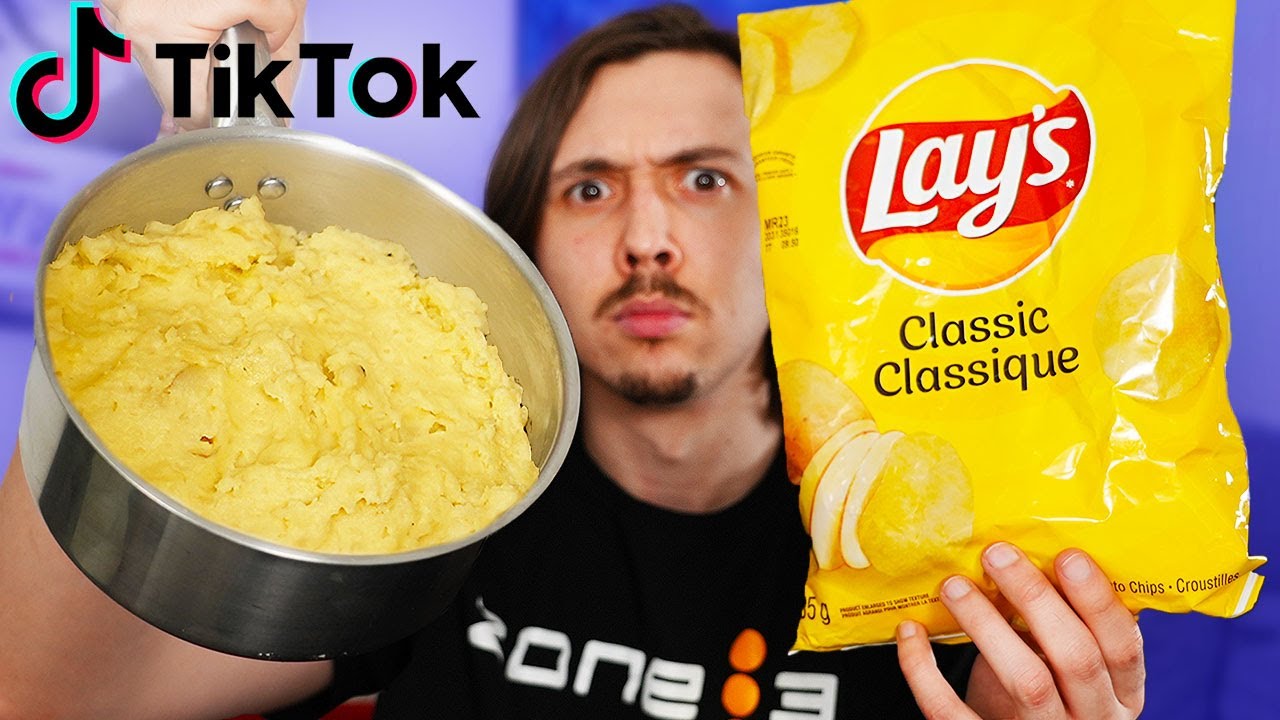 Faire de la purée avec des chips (recette Tik Tok) - YouTube