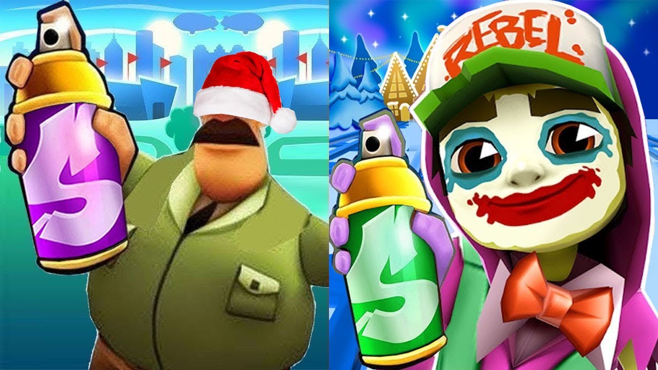 Subway Surfers North Pole Christmas 2021 Zombie Jake Serious Outfit vs ...