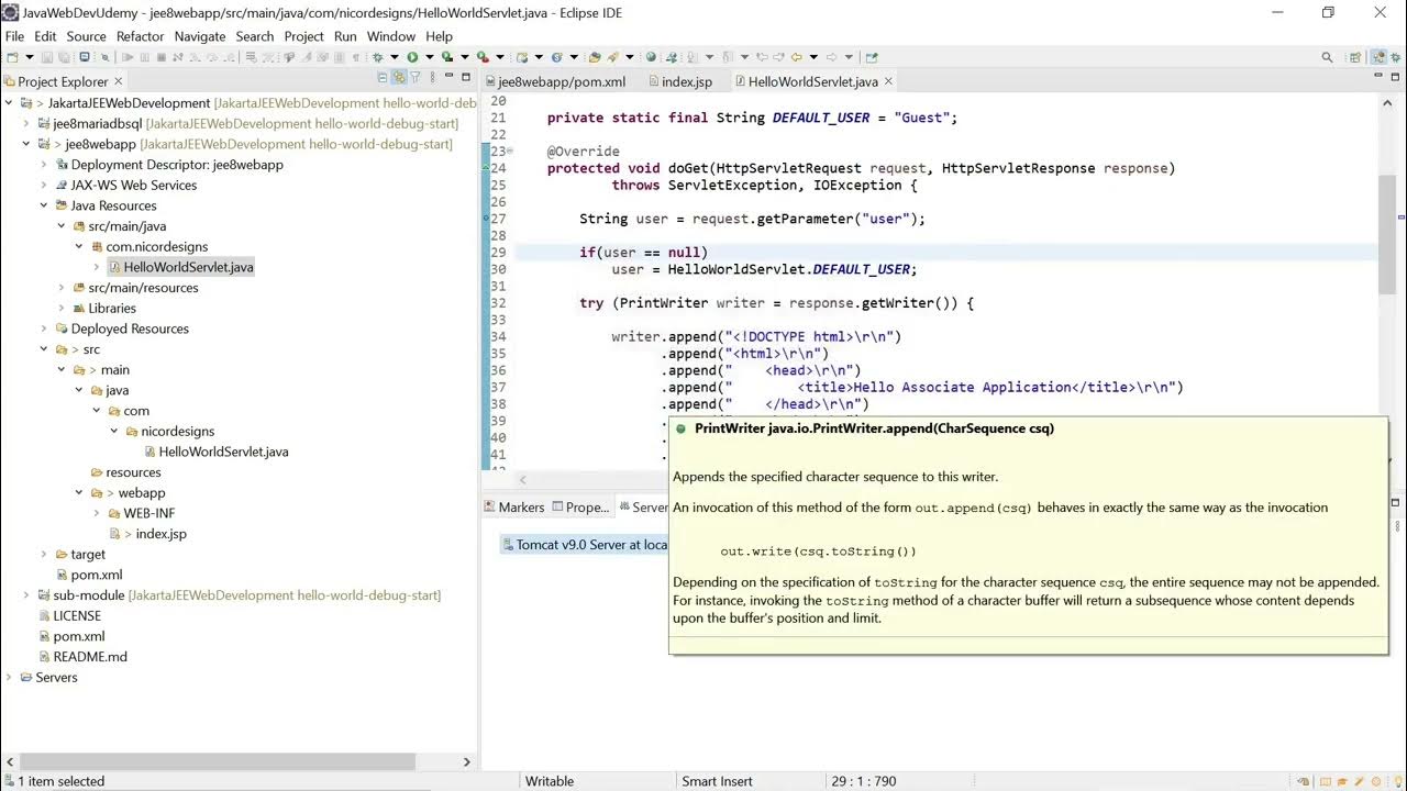 18. Debugging a Tomcat Web Application Archive in Eclipse 2021 - YouTube