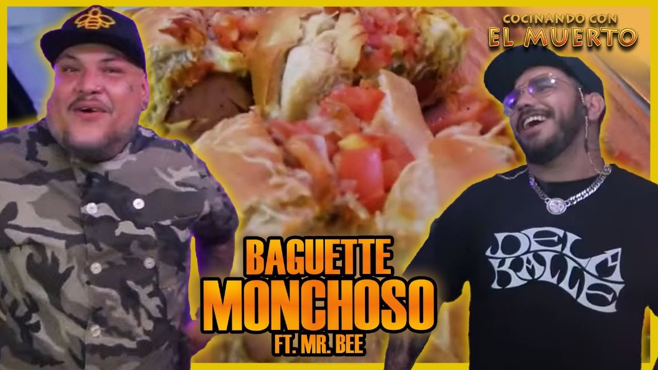 Baguette MAS MONCHOSO con Mr Bee | Cocinando con El Muerto - YouTube