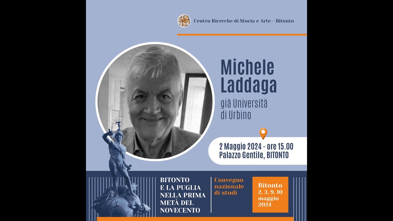 I movimenti politici in Terra di Bari - Michele Laddaga - 2 maggio 2024 ...