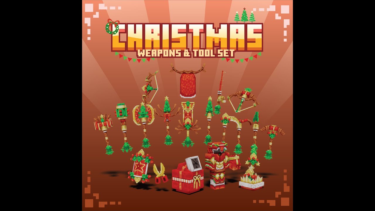 Christmas Eve Weapon Animated Set - YouTube