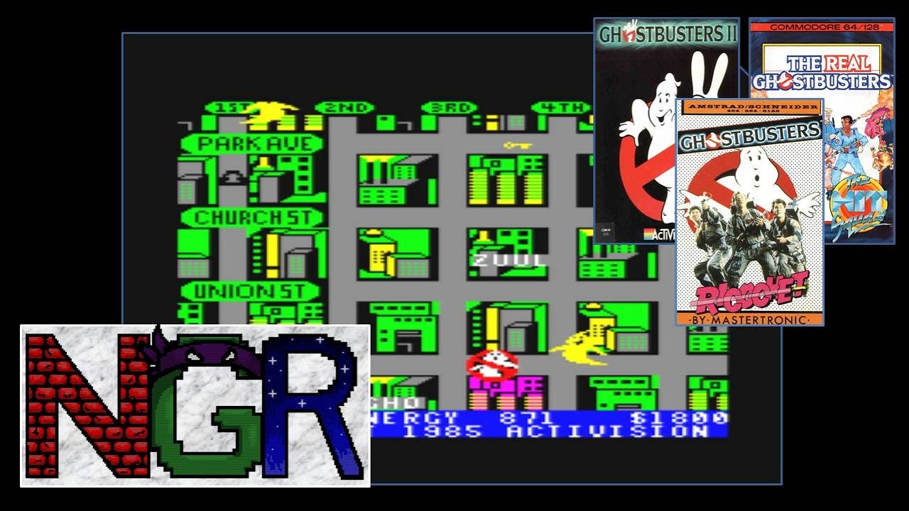 Noobs Review 32 :- Ghostbusters, Ghostbusters 2, The Real Ghostbusters ...
