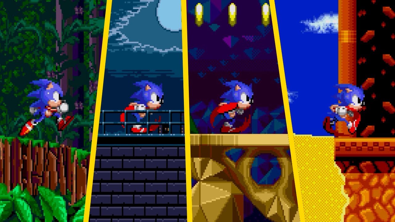 Sonic 2: Lost and Deleted Levels [Sonic hacks Gameplay] - YouTube