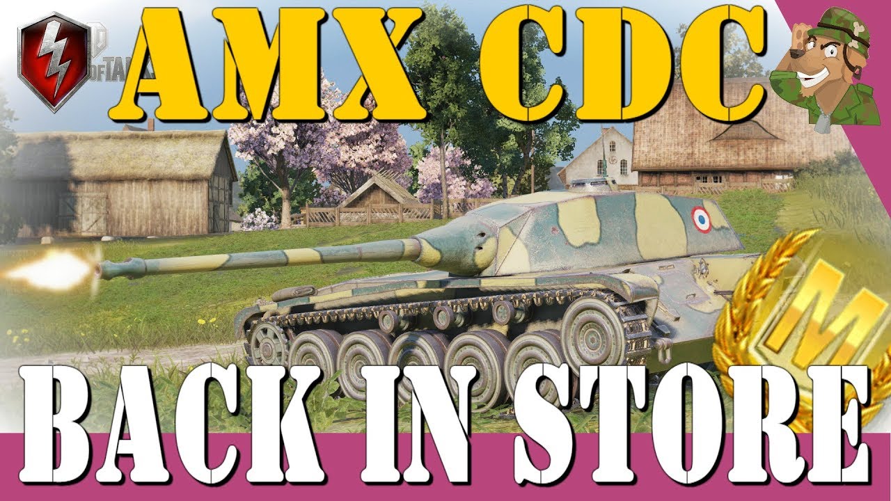 AMX CDC Back in Store | World of Tanks Blitz [2019] - YouTube