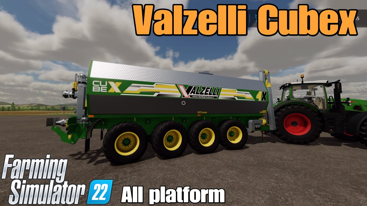 Valzelli Cubex / FS22 mod for all platforms - YouTube