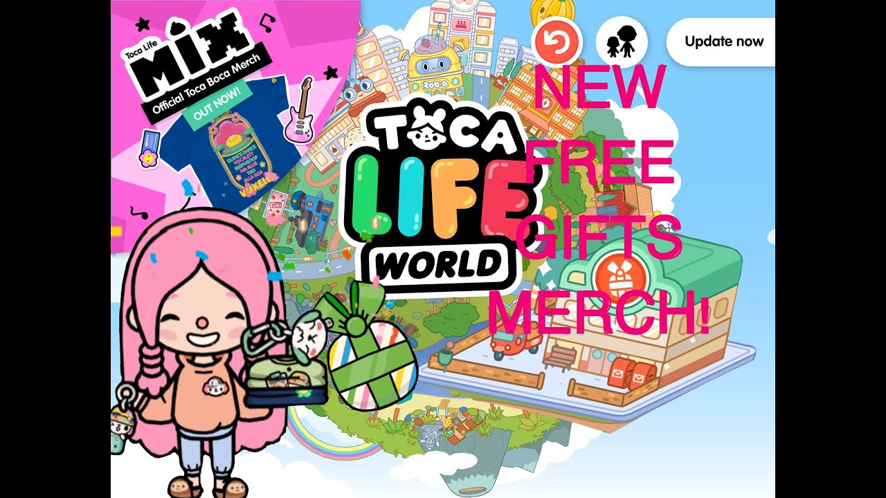 TOCA LIFE WORLD NEW GIFT MERCH! - YouTube