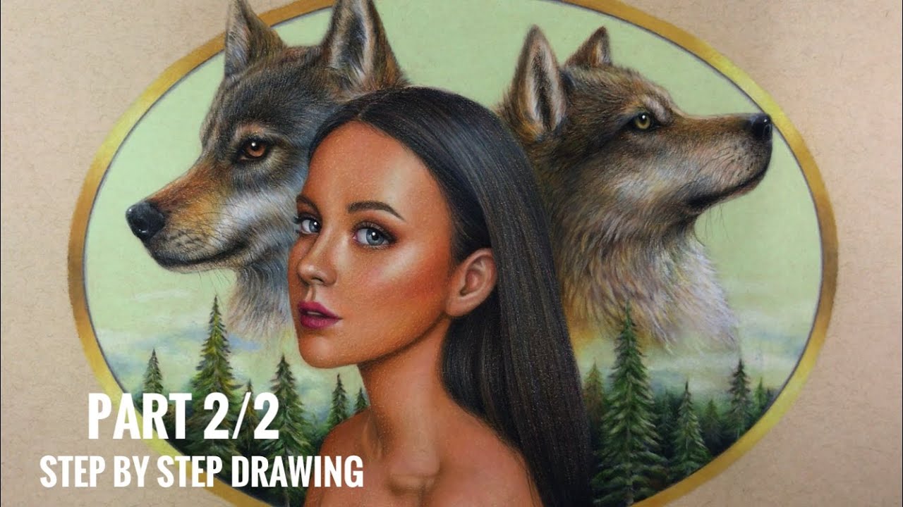 GIRL AND FOXES - Part 2/2: PORTRAITS DRAWING // Chris Cheng - YouTube