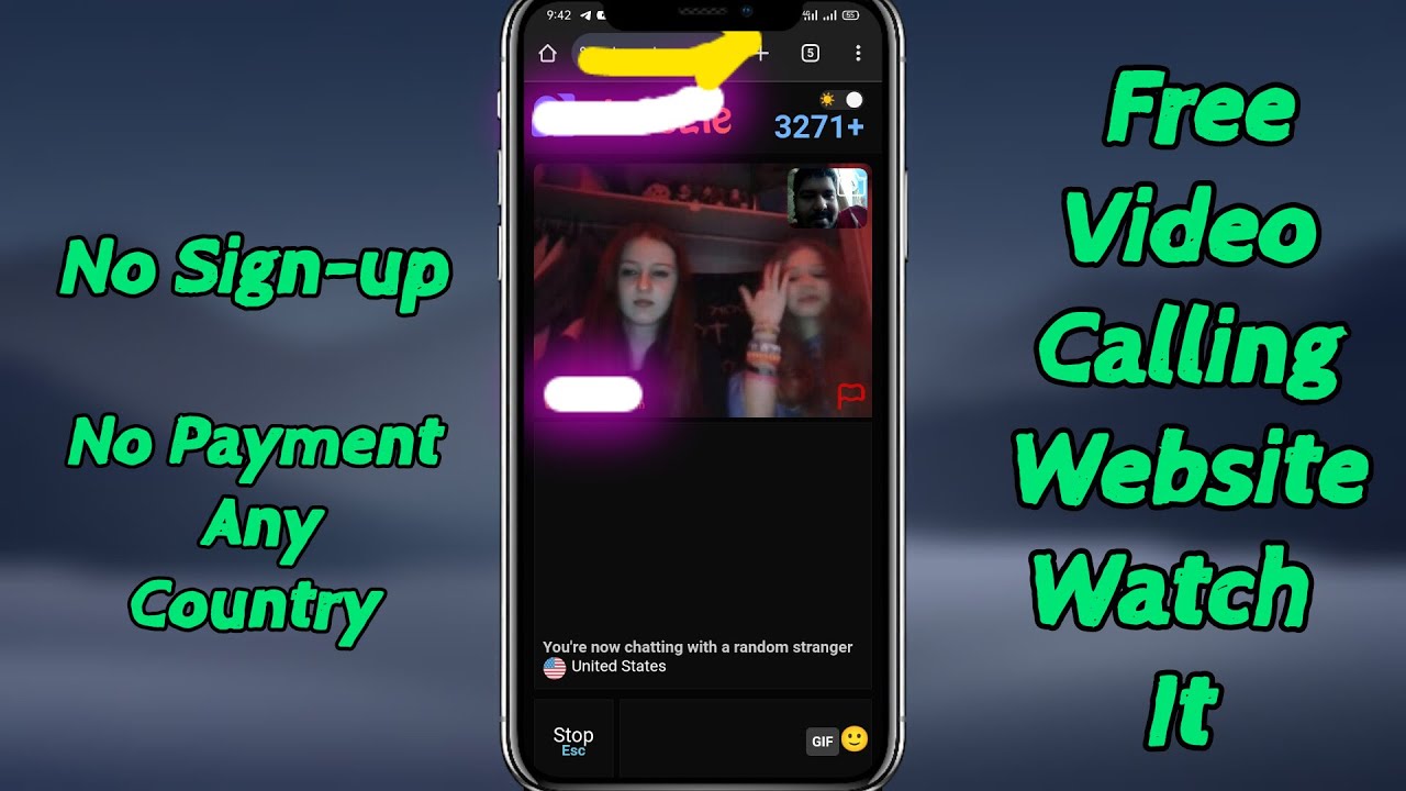 Free Video Calling and chat website | Video Call With Strangers Free ...