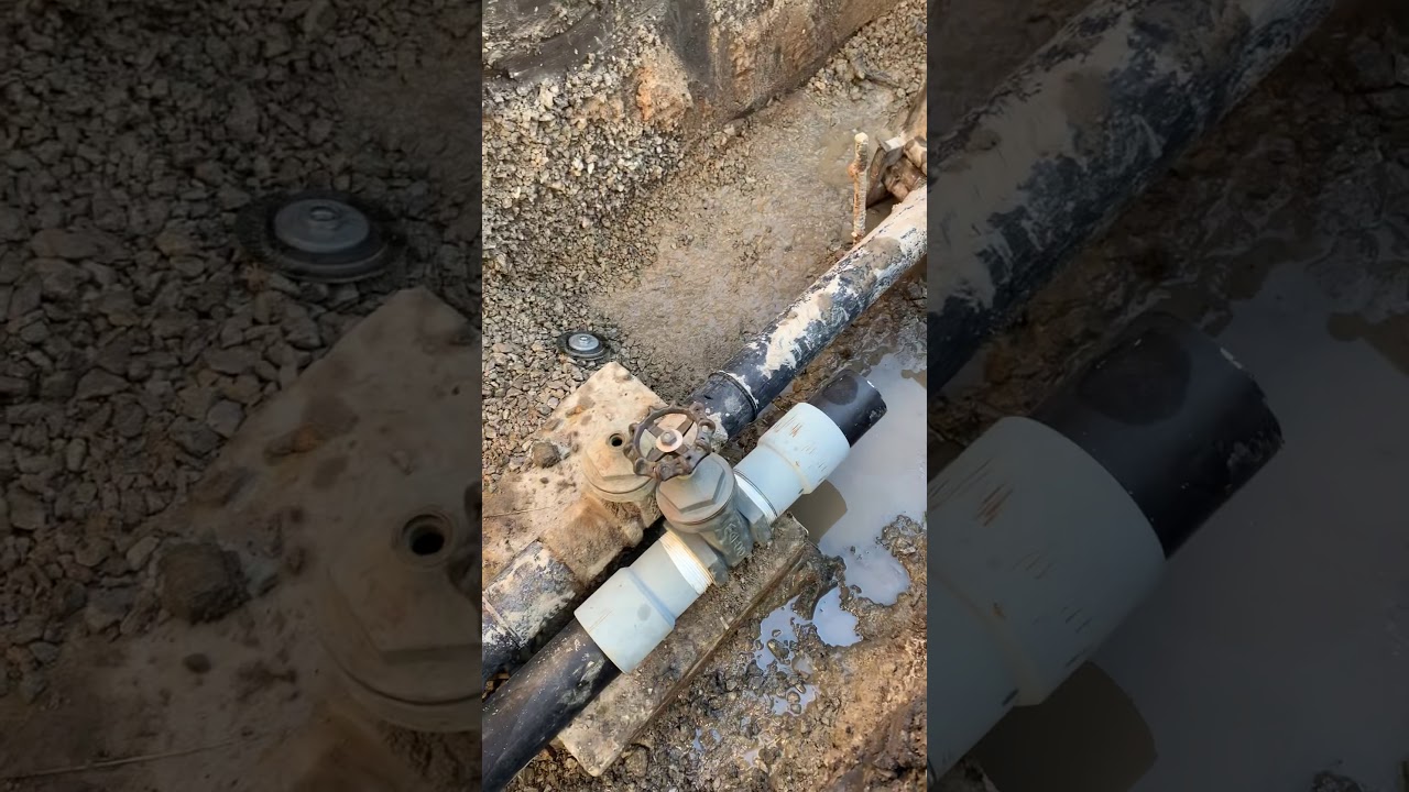 Part one Electrofusion poly pipe weld - YouTube