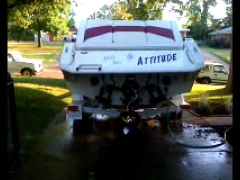 540 Merlin big block seabold boat sound clip - YouTube