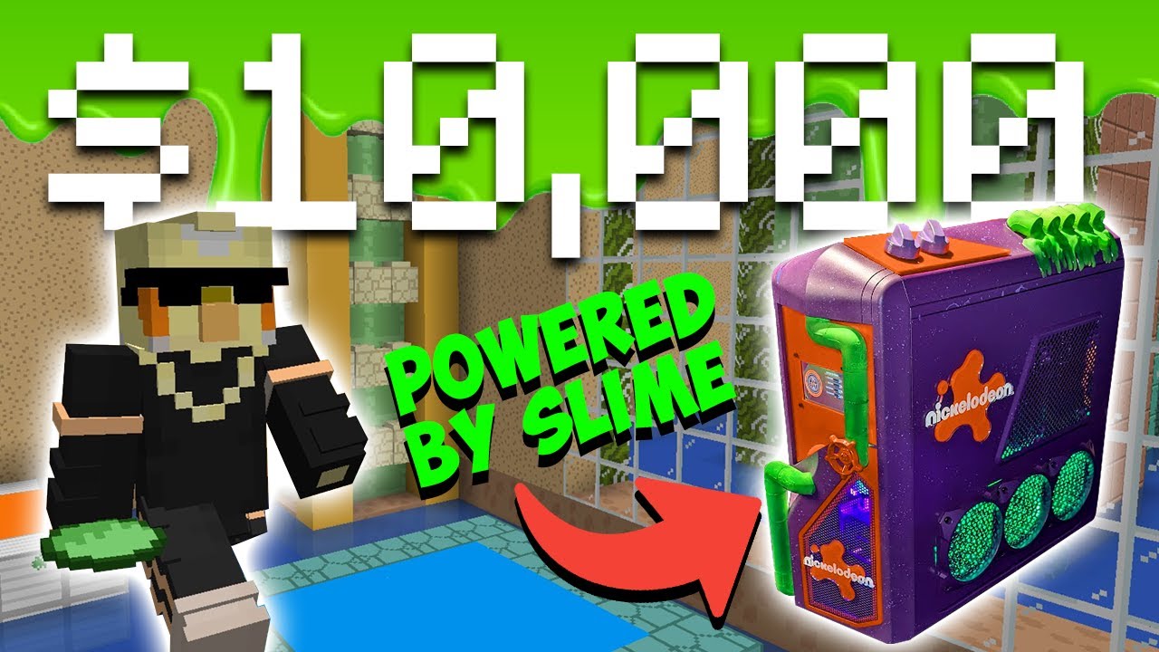 I won a $10,000 SLIME POWERED PC from NICKELODEON - YouTube