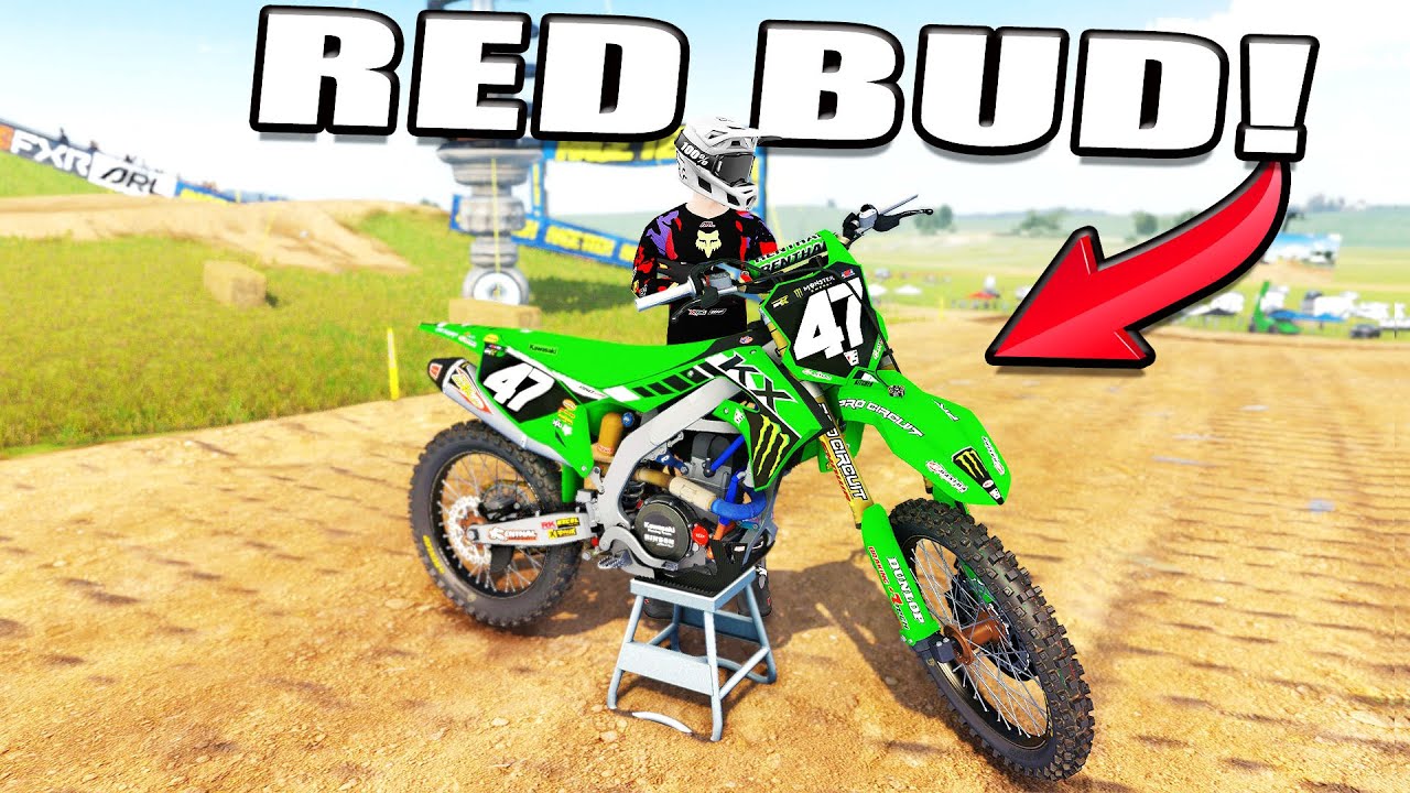 Mid Pack C Class Rider Races RED BUD in MX Bikes! 🏁🏆 - YouTube