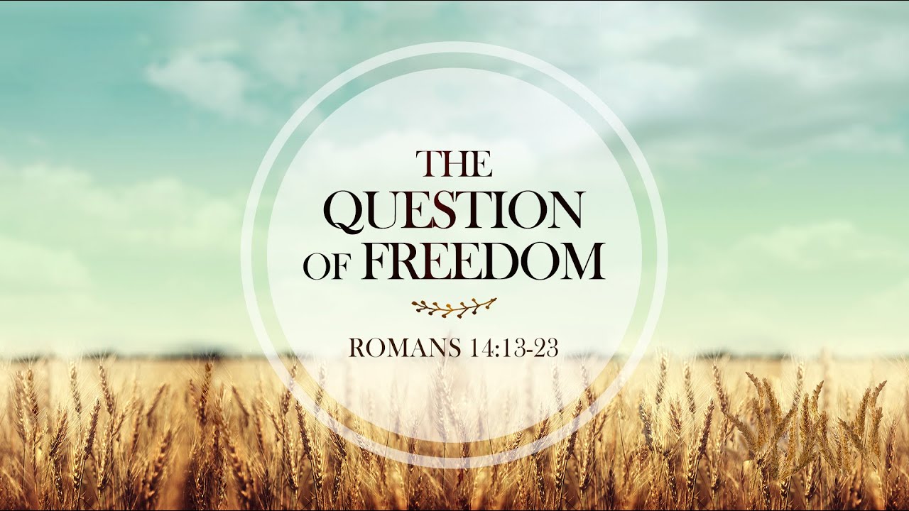The Question of Freedom - Sermon Preview - YouTube