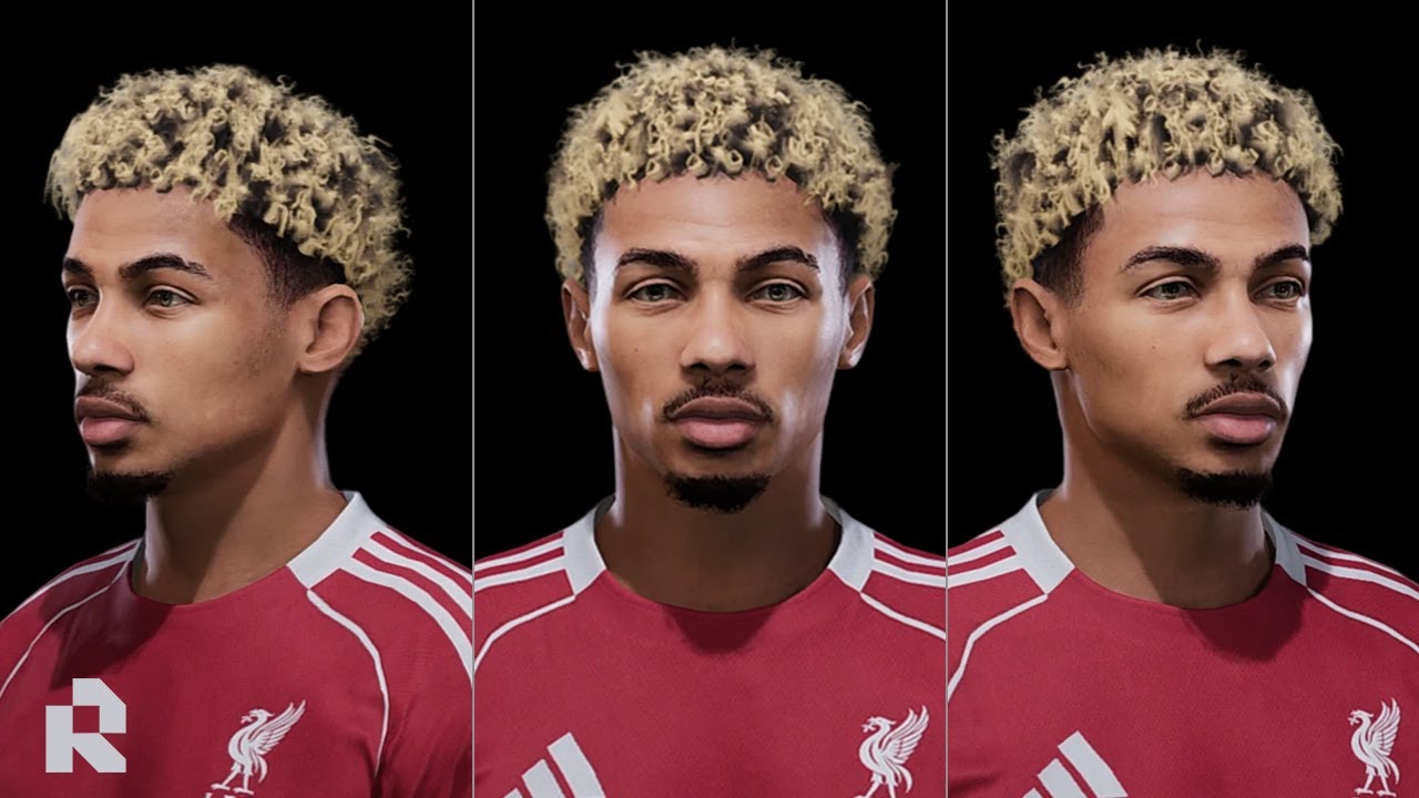 Hugo Ekitike Face Mod 2025 - PES 2021 & FL25 - YouTube