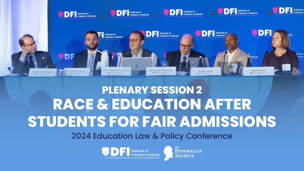 Plenary Session 2 | Race & Education After Students for Fair Admissions ...