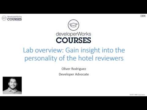 Lab 6: Personality Insights lab intro - YouTube