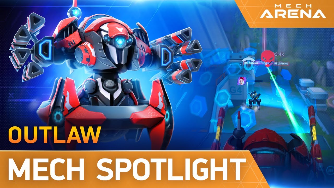 Mech Arena | Mech Spotlight | Outlaw - YouTube