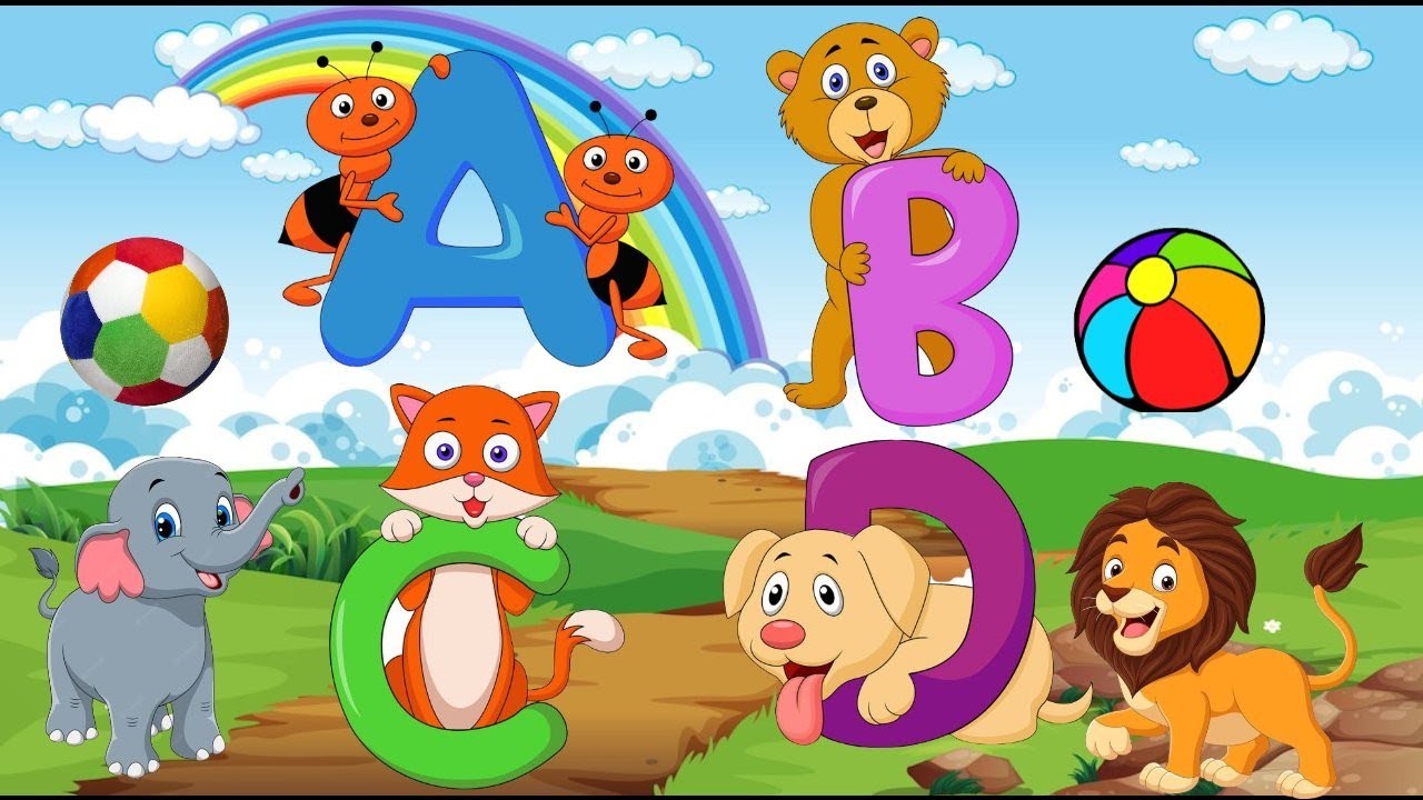Learn A B C D | A for Apple B for Ball | Alphabet | ABC Adventures ...