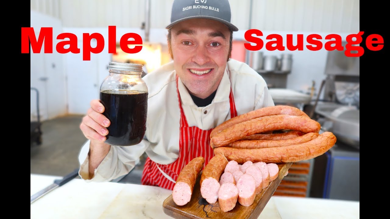 How to Make the Smoked Maple Sausage Recipe. - YouTube