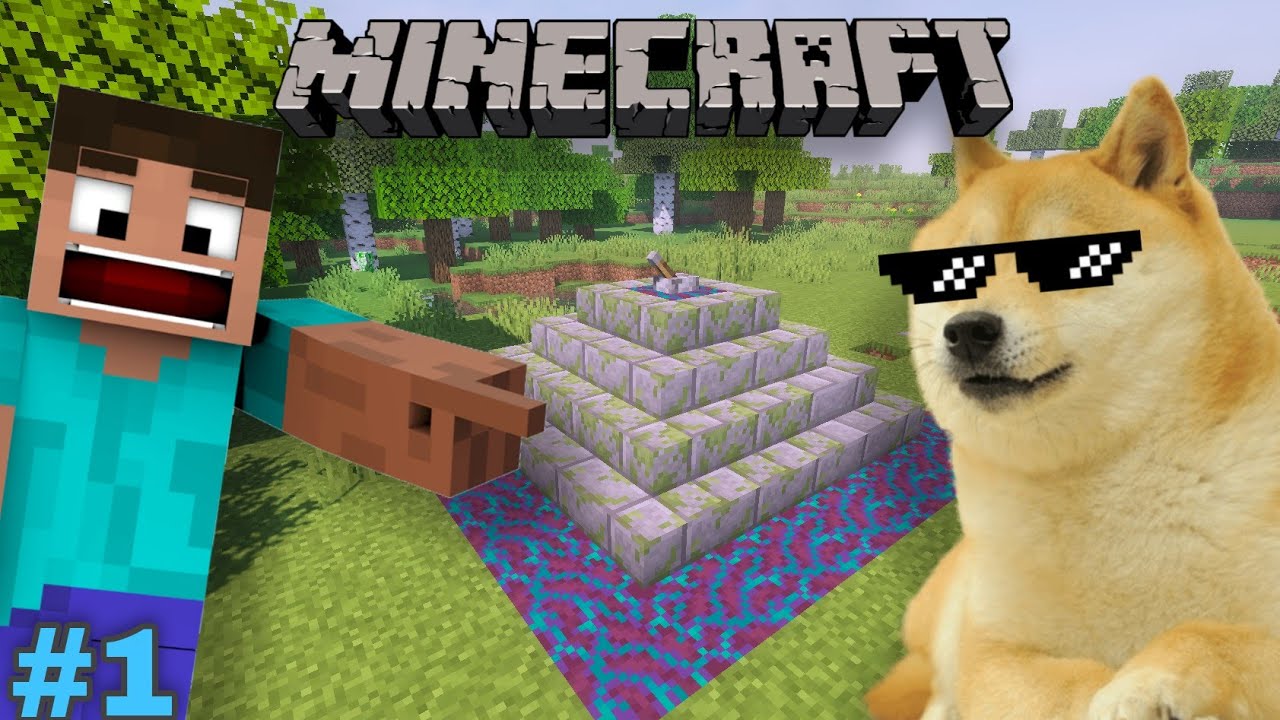 Cheems found a unique pyramid and we found Minecraft God OMG!!. Lots of ...