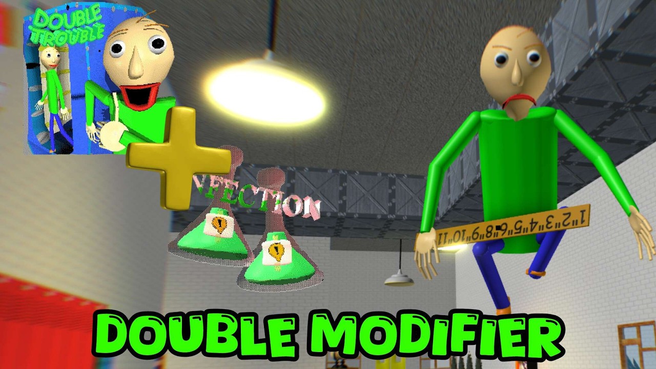 Baldi's Frenzy - Double Modifier - YouTube