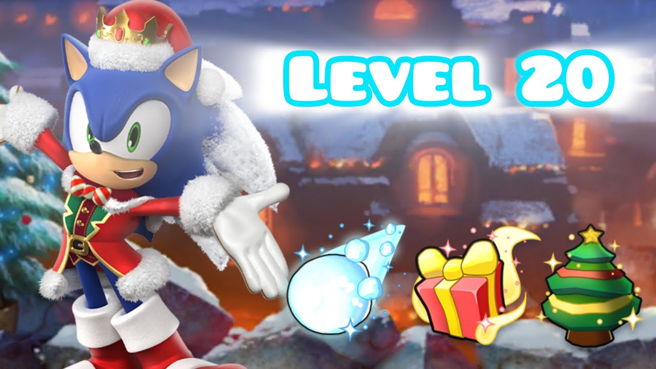 Sonic Forces Speed Battle: LEVEL 20 Snowdrift Sonic Gameplay - YouTube