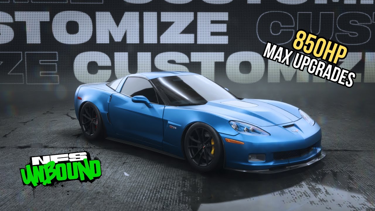Need For Speed Unbound - 850HP Chevrolet Corvette C6 ZO6 Customization ...