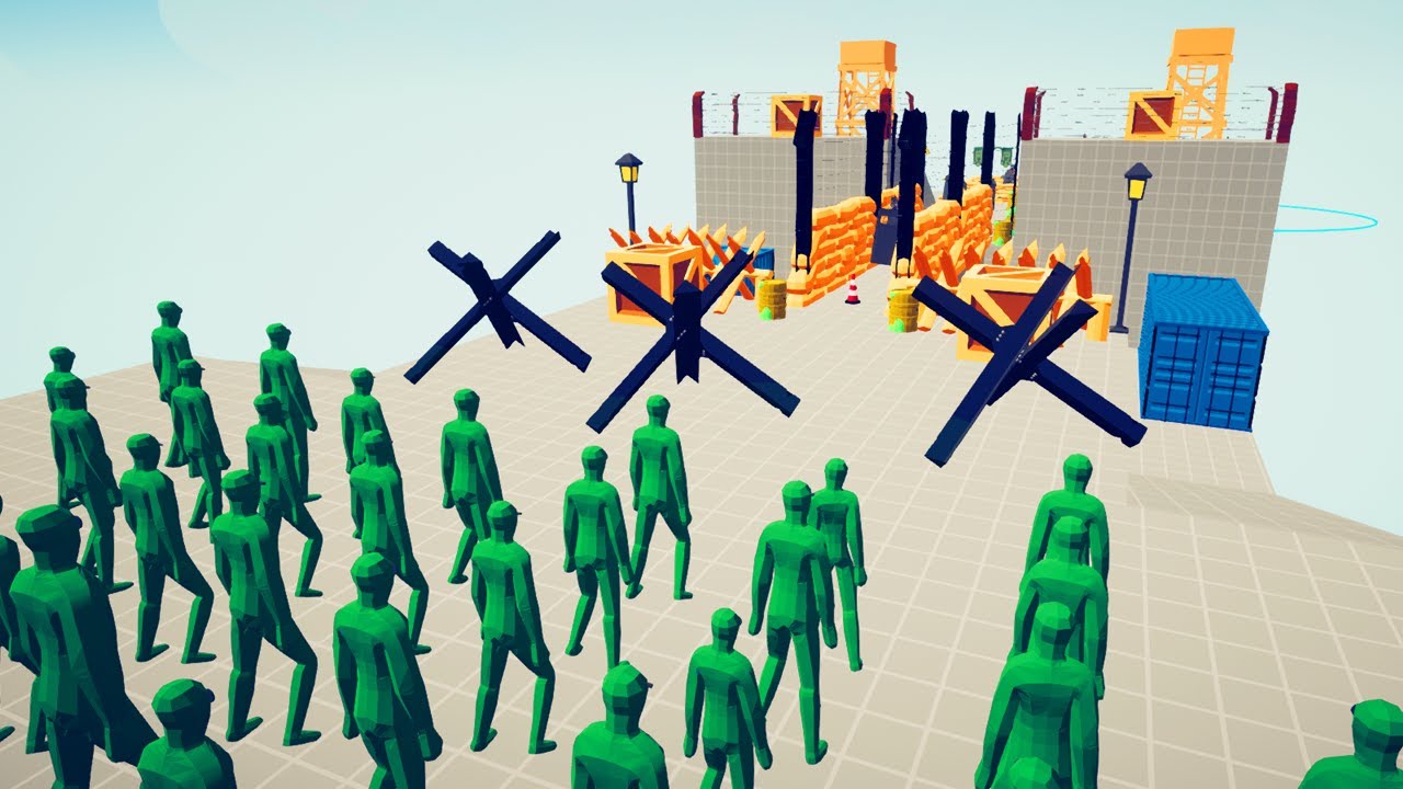 20x 50x 100x 🧟‍♂️ ZOMBIES vs 🪖 Army SOLDIER | Totally Accurate Battle ...