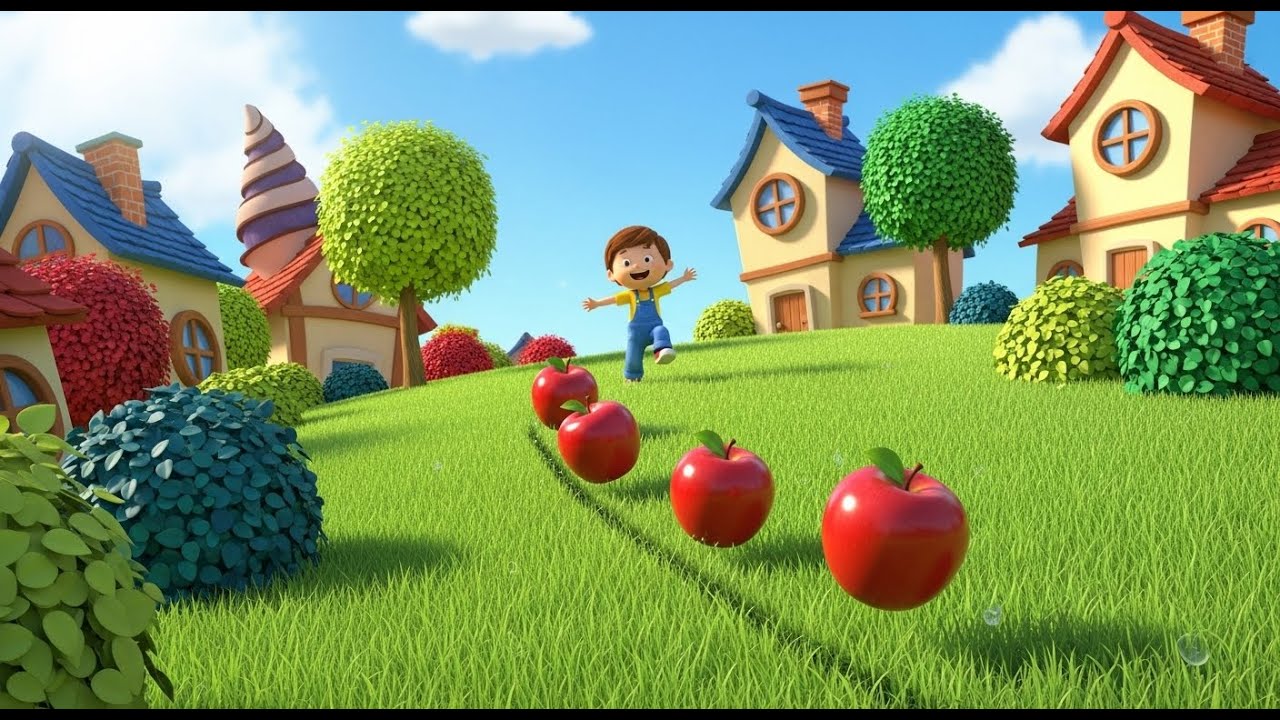 Contando Manzanas en el Huerto | Canciones Infantiles Educativas y ...